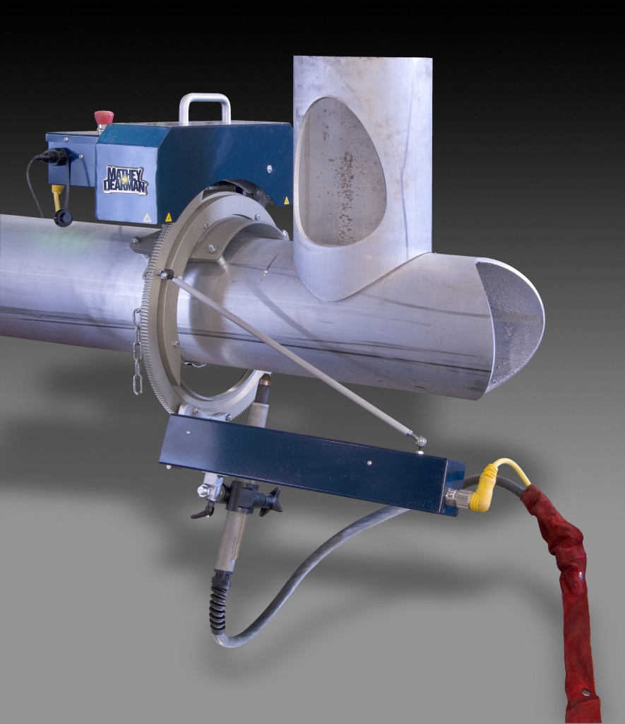 Cortadora / Biseladora Saddle Machine com CNC